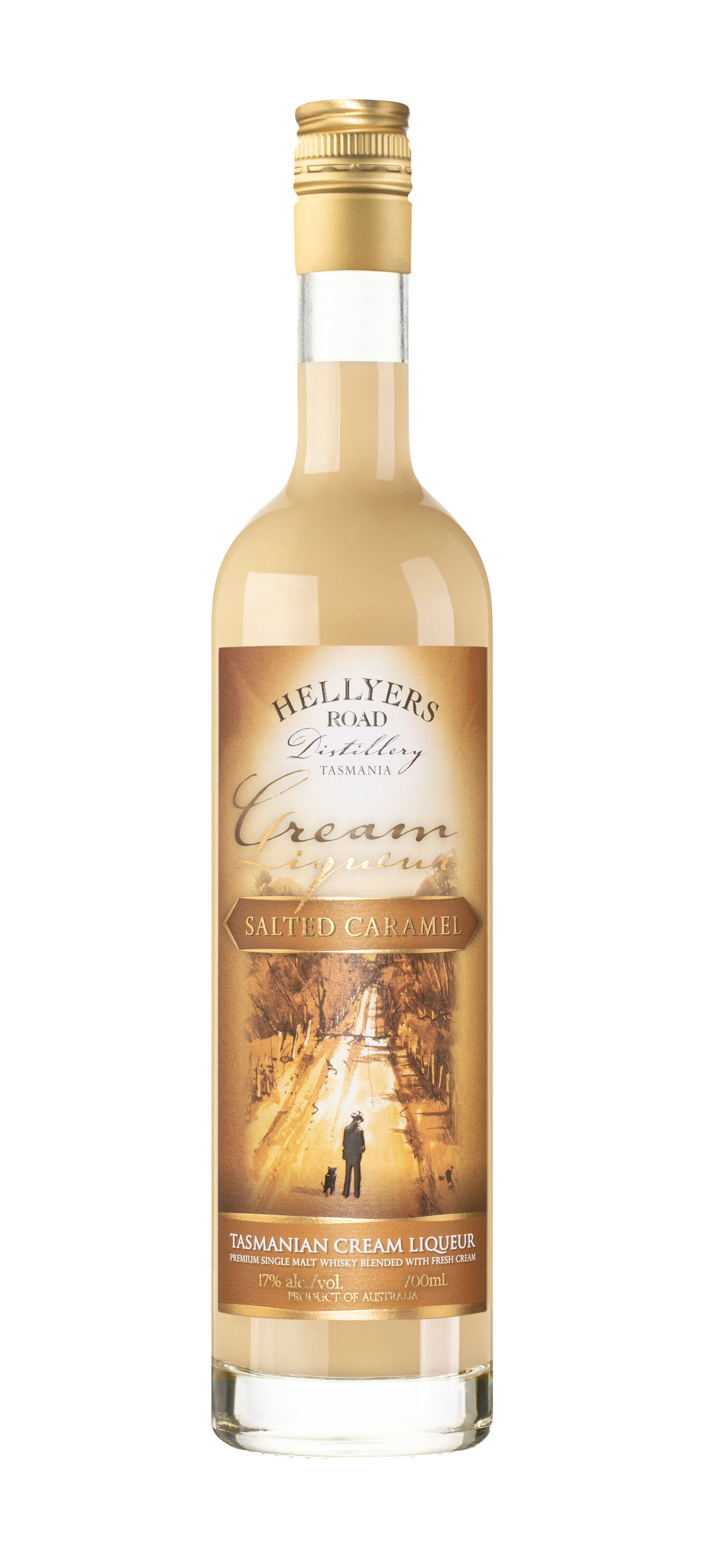 Hellyers Road Whisky Cream Liqueur - Salted Caramel – Hellyers Road ...